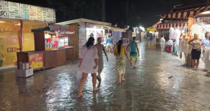 Petel.bg - новини - Летен дъжд окъпа Варна и Златни пясъци